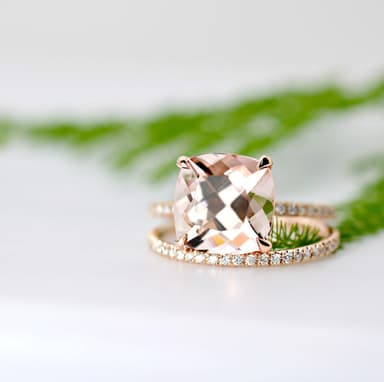 Morganite Value, Price, and Jewelry Information - Gem Society ...