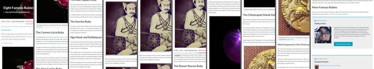 Eight Famous Rubies - International Gem Society - IGS - International ...