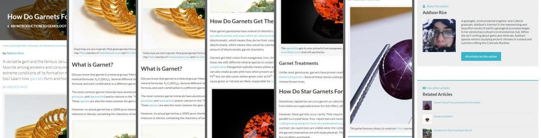 How Do Garnets Form? - International Gem Society - International Gem ...