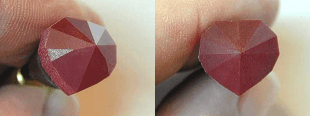 Simple Heart Ruby: Cutting Instructions - International Gem Society