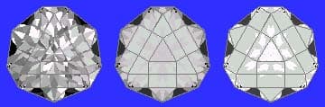 Delta: Faceting Design Diagram - International Gem Society