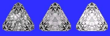 Tri-Angled Triangle: Faceting Design Diagram - International Gem Society