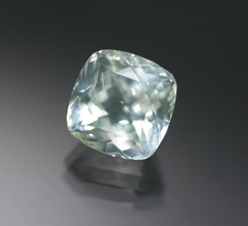 Moonstone - Natural, Faceted, Colorless, 5.07 ct - International Gem ...