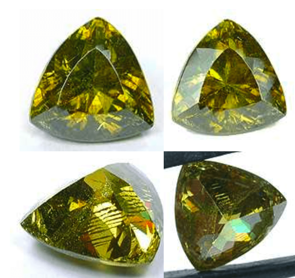 Sphalerite - Natural, Faceted, Green, 9.67 ct - International Gem Society