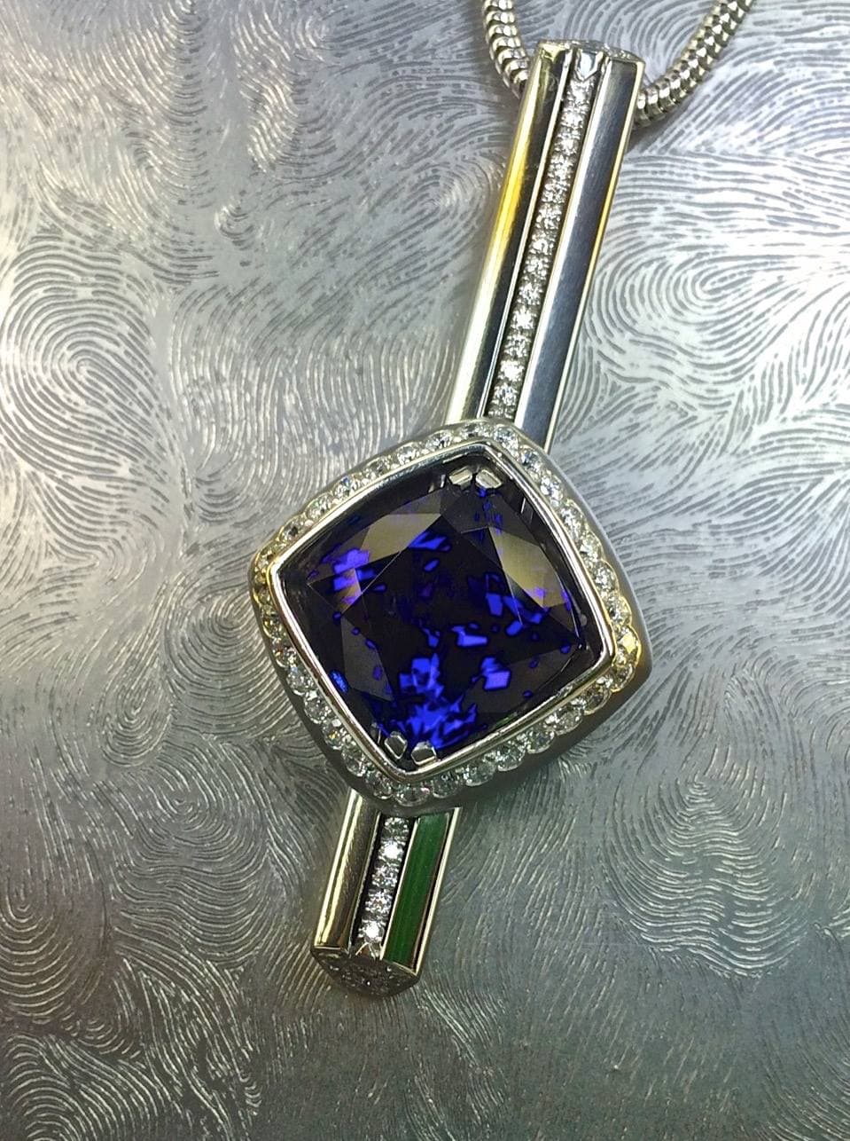 Tanzanite (Zoisite) - Natural, Faceted, Blue, 16 ct - International Gem ...