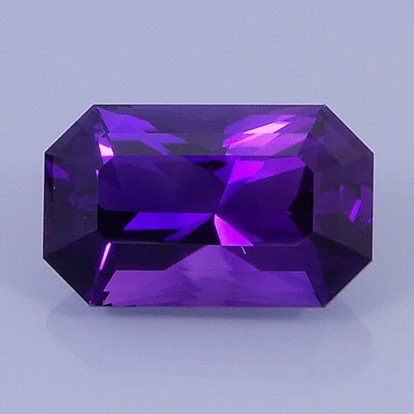 Amethyst - Natural, Faceted, Purple, 2.54 ct - International Gem Society