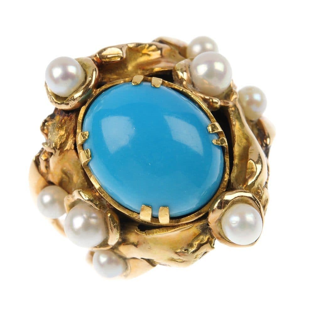 Turquoise - Natural, Cabochon, Blue - International Gem Society