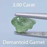 Demantoid Garnet - Natural, Faceted, Green - International Gem Society