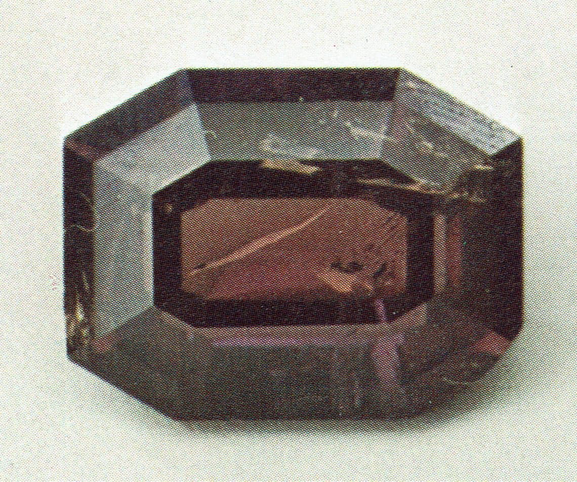 Scorodite - Natural, Faceted, Brown, 1 ct - International Gem Society