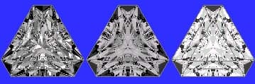 3-Triangle: Faceting Design Diagram - International Gem Society