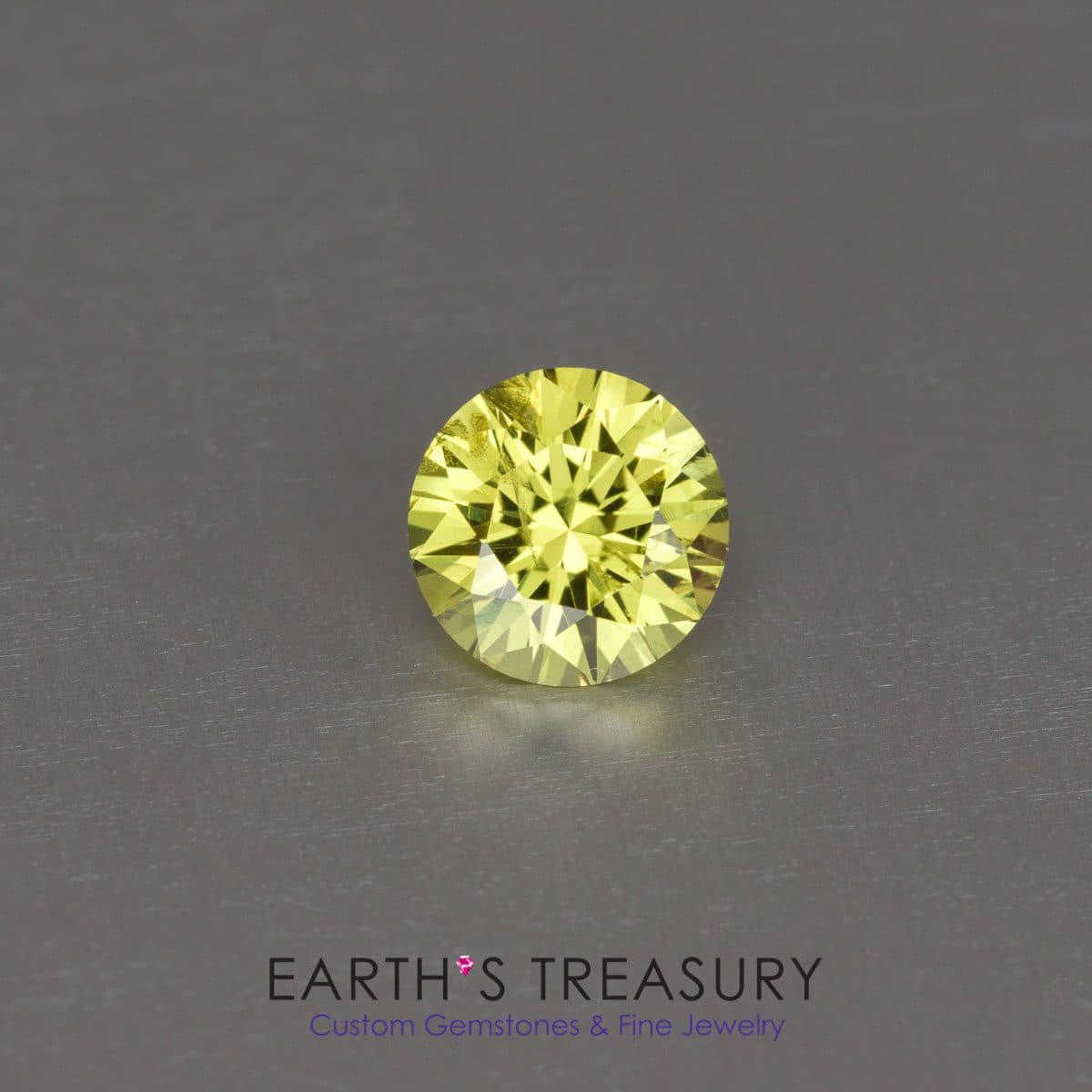 Mali Garnet - Natural, Faceted, Yellow, 1.25 ct - International Gem Society