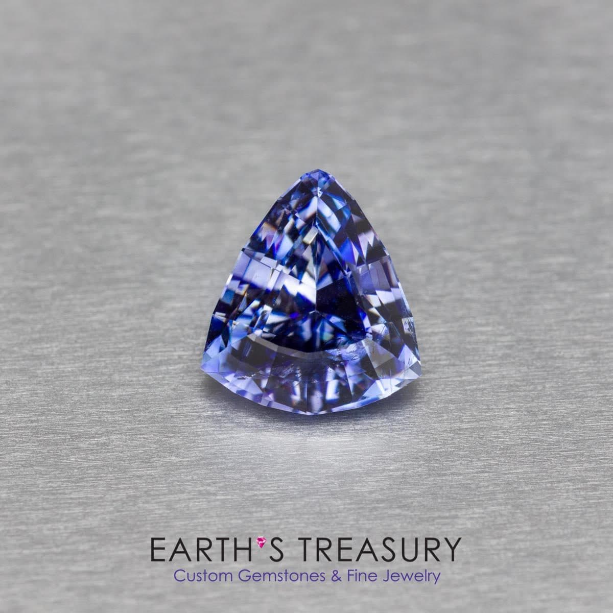 Benitoite - Natural, Faceted, Blue, 2.40 ct - International Gem Society
