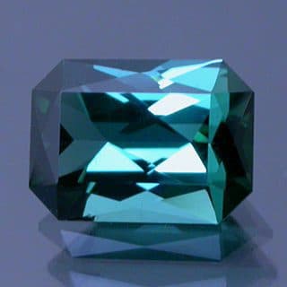 Tourmaline - Natural, Faceted, Blue, 1.35 ct - International Gem Society