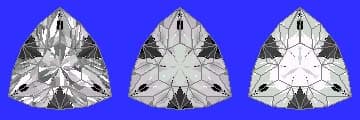 Glass Triangle: Faceting Design Diagram - International Gem Society