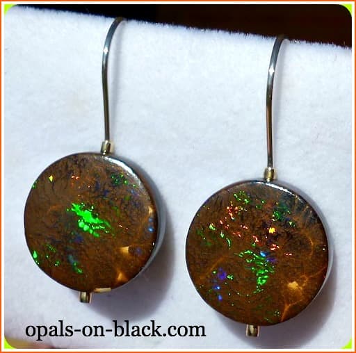 Opal Stone - Assembled, Cabochon, Brown - International Gem Society