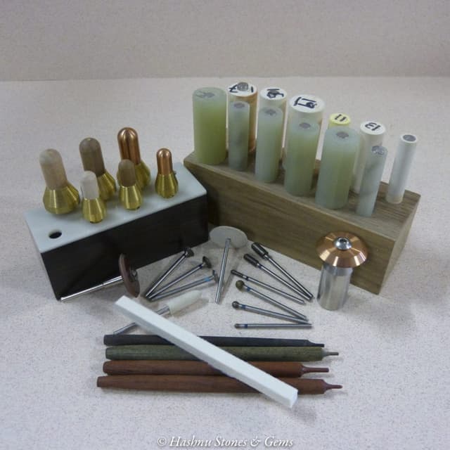 Modern Faceting Equipment for a Story Gemstone - Gem Society