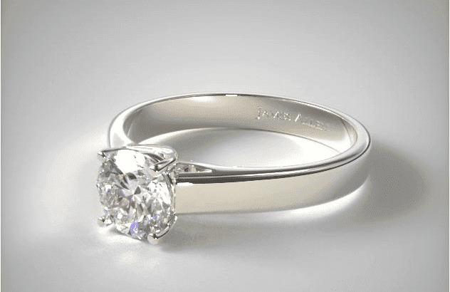 How Wide Should My Engagement Ring Band Be? - International Gem Society