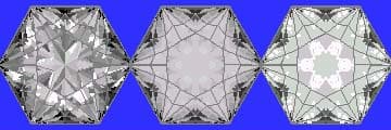 Laced Garnet: Faceting Design Diagram - International Gem Society