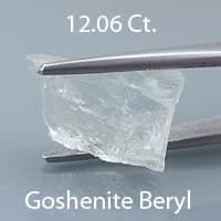 Goshenite - Natural, Faceted, Colorless, 2.47 ct - International Gem ...