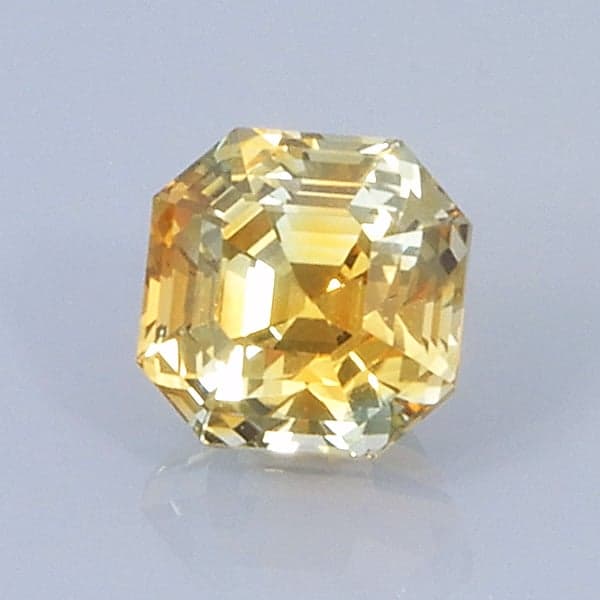 Sapphire - Natural, Faceted, Yellow, .92 ct - International Gem Society