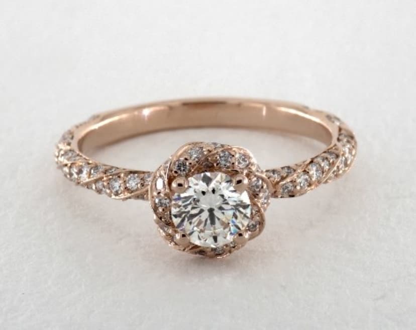 Best Diamond Color for Rose Gold Rings - International Gem Society