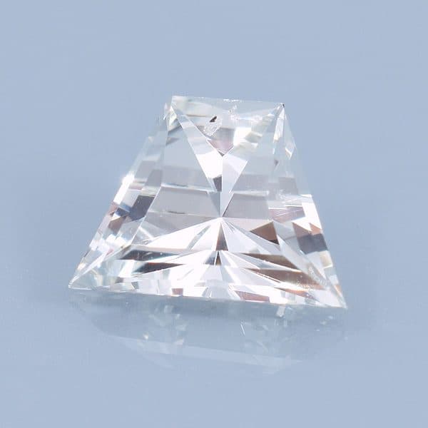 Grossular Garnet - Natural, Faceted, Colorless, 0.66 ct - International ...