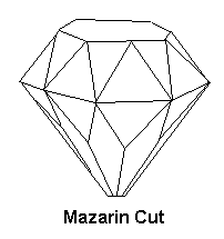 Mazarin Cut Diamond