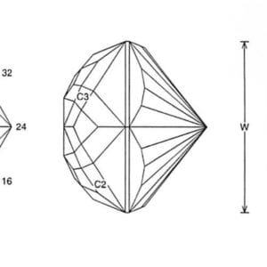 Gemstone Faceting Diagrams and Technical Cutting Information ...