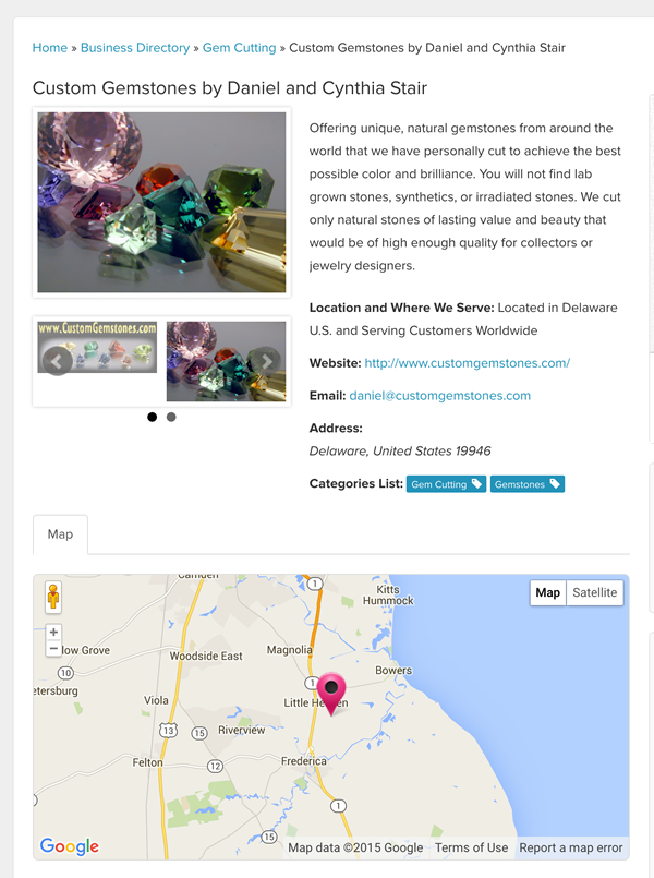 Advertising - International Gem Society