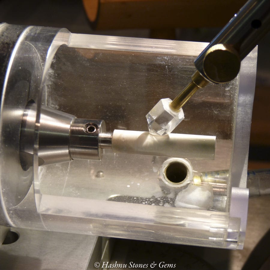 Precision Faceting A Story Gemstone: The Faceting Process