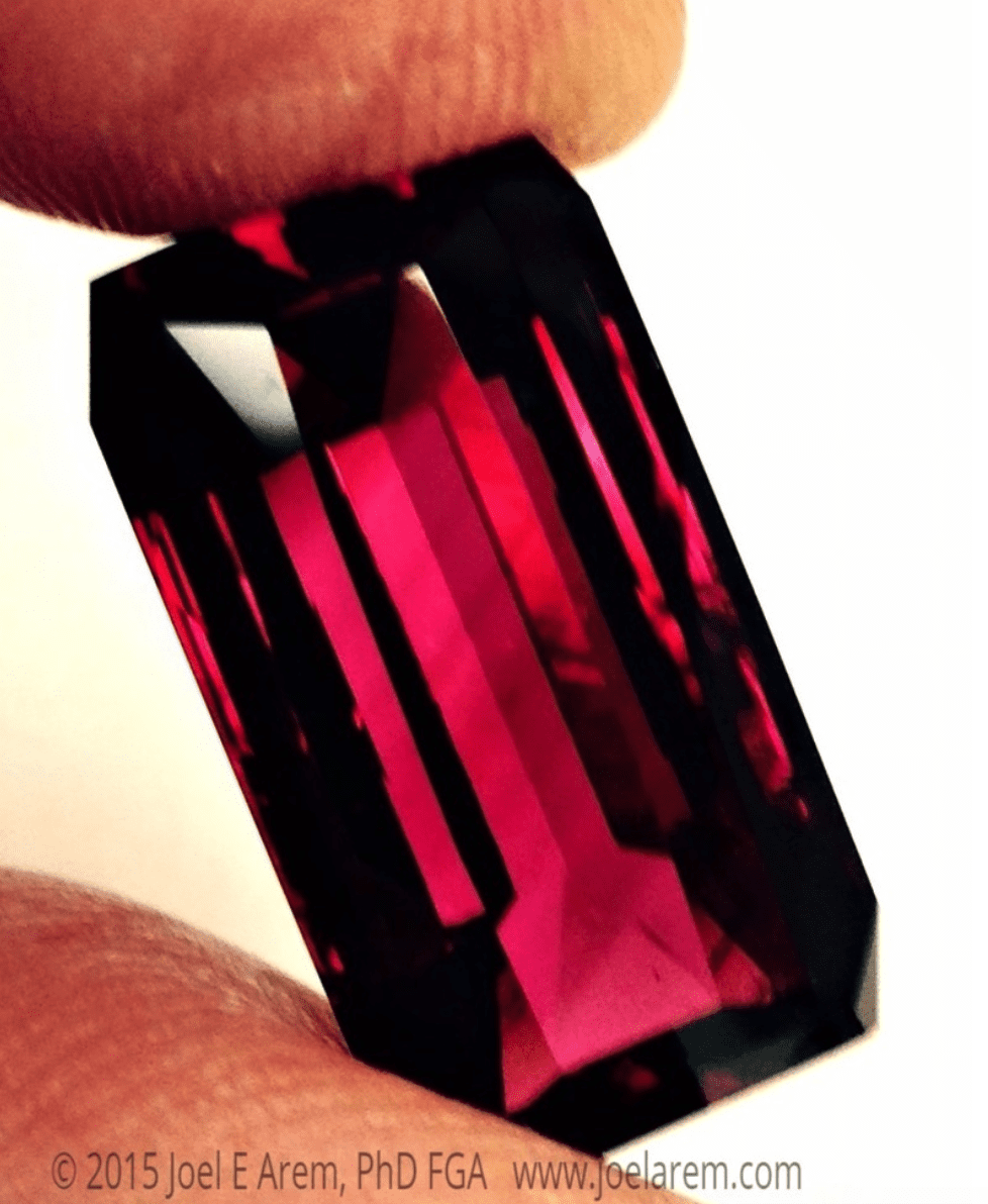Rubellite - Natural, Faceted, Red, 25.88 ct - International Gem Society