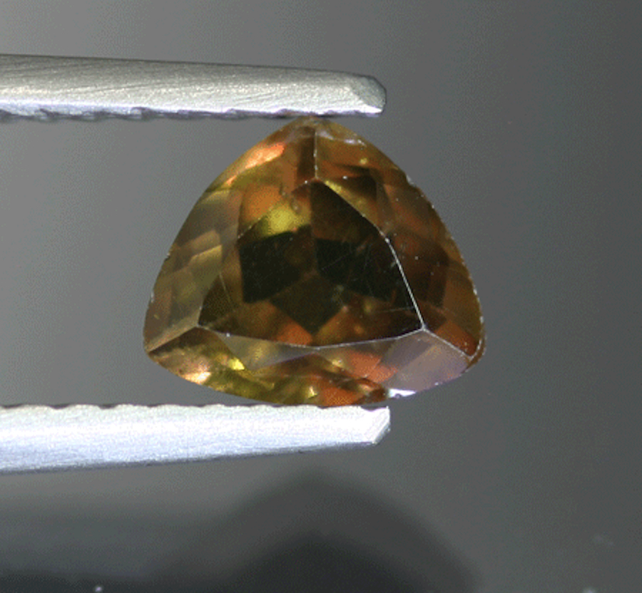 Triphylite (Tryphylite) - Natural, Faceted, Brown, 0.99 ct ...