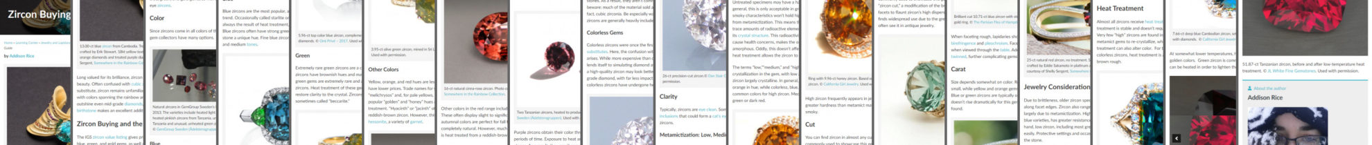 Zircon Buying Guide - International Gem Society