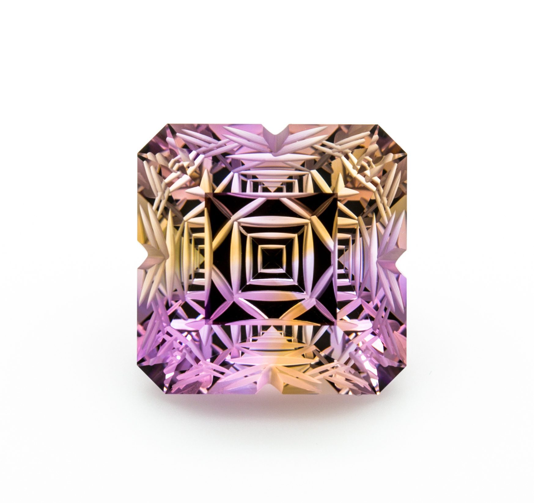 Ametrine - Natural, Faceted, Yellow - International Gem Society