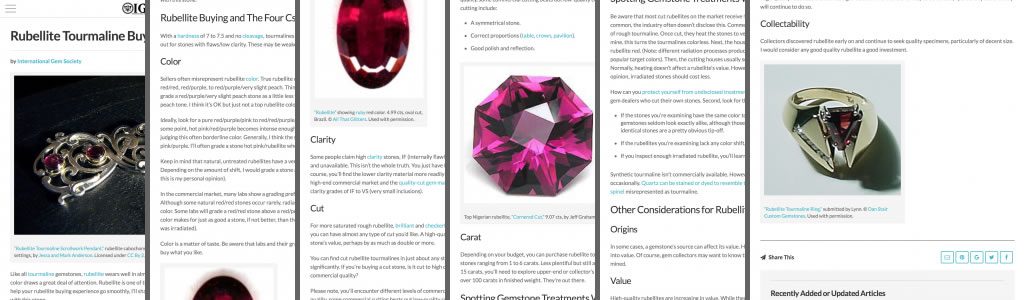 Rubellite Tourmaline Buying Guide - International Gem Society