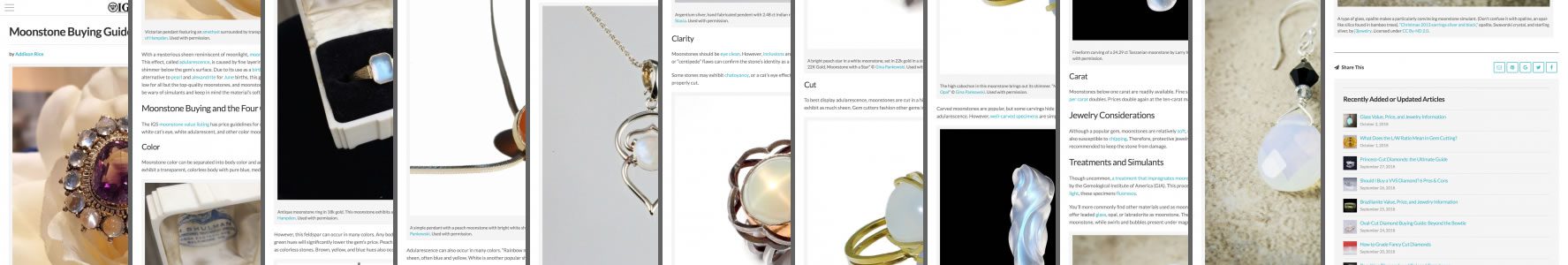 Moonstone Buying Guide - International Gem Society - IGS