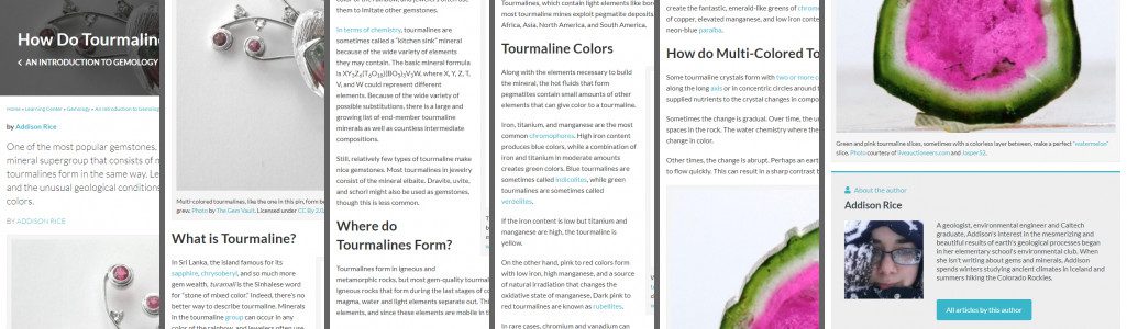 How Do Tourmalines Form? - International Gem Society