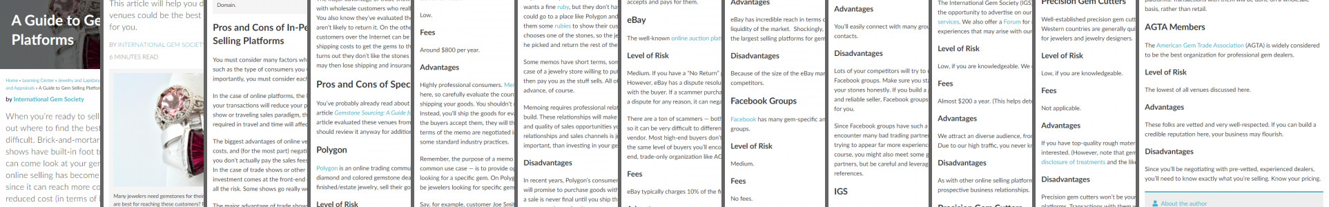 Gem Selling Platforms: A Guide for Investors - International Gem Society