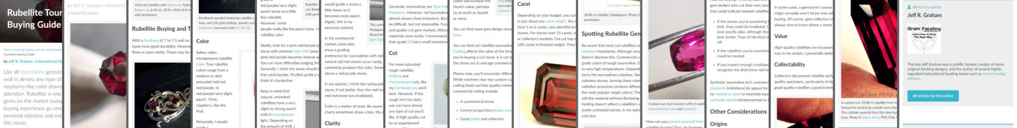 Rubellite Tourmaline Buying Guide - International Gem Society