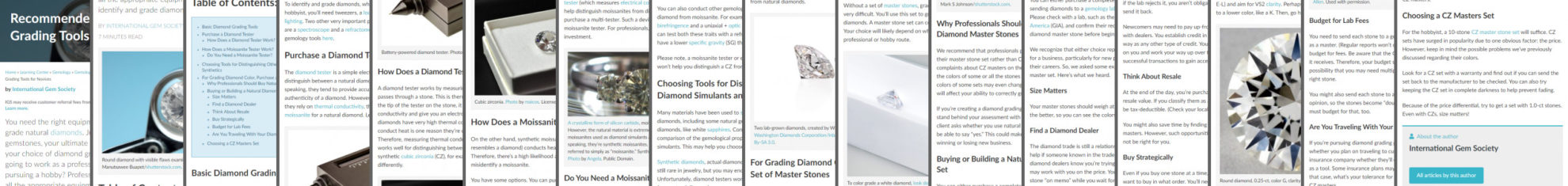 Recommended Diamond Grading Tools for Novices - Gem Society