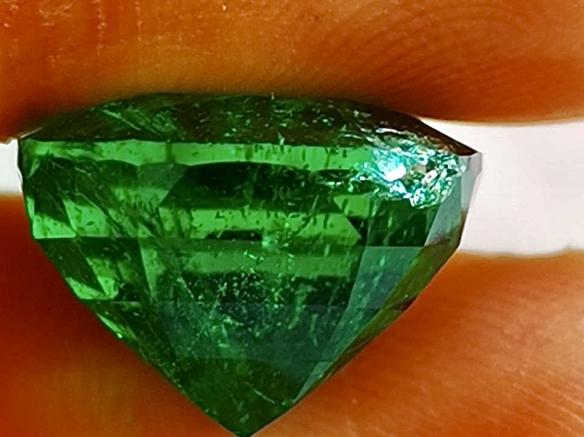 Emerald Transformation: Cleaning and Recutting a Natural Emerald - IGS