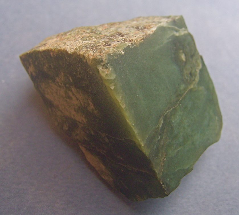Nephrite - Natural, Rough, Green - International Gem Society